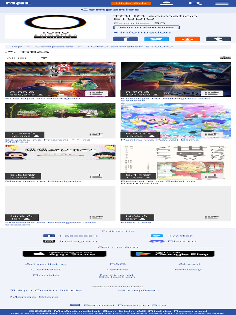 TOHO Animation STUDIO - Companies | PDF | Anime And Manga | Manga
