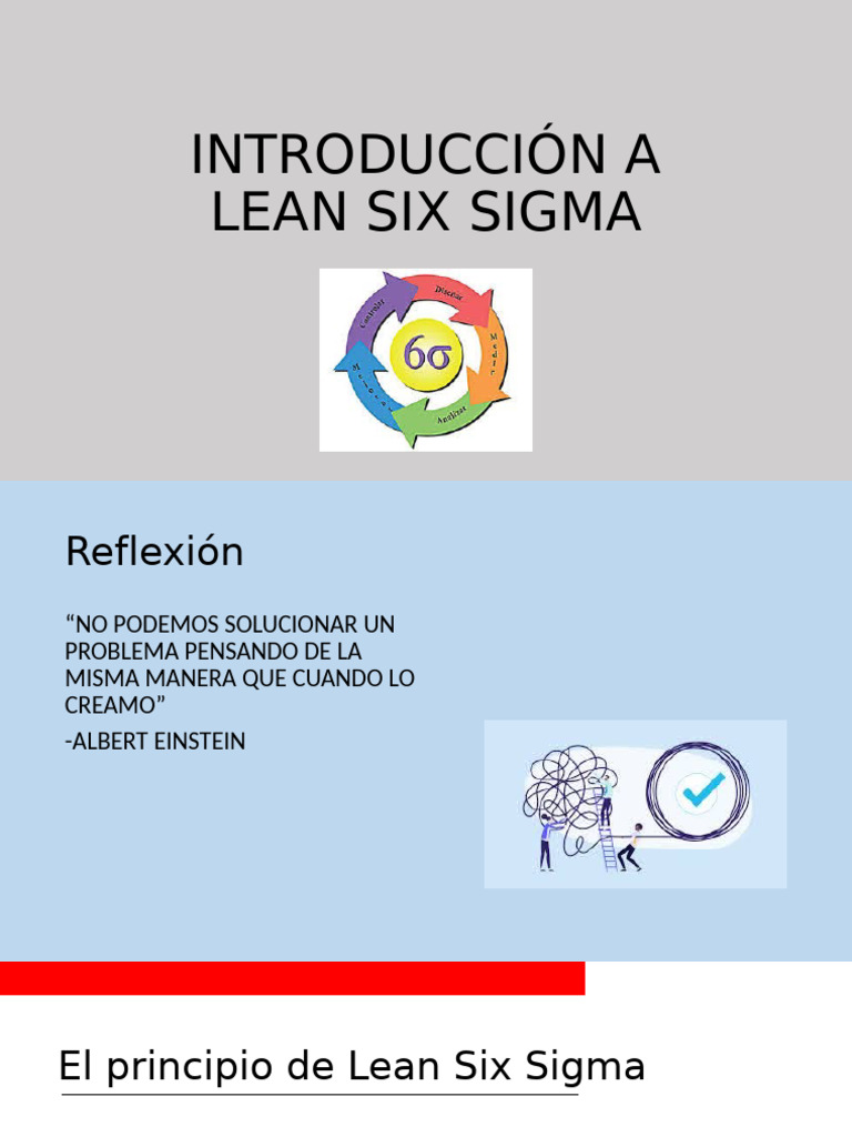 Introducción a Lean Six Sigma | PDF | Six Sigma | Business