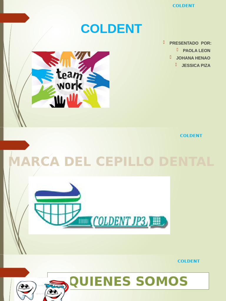Cepillo Dental Coldent: Innovación y Comodidad | PDF | Cepillo de ...