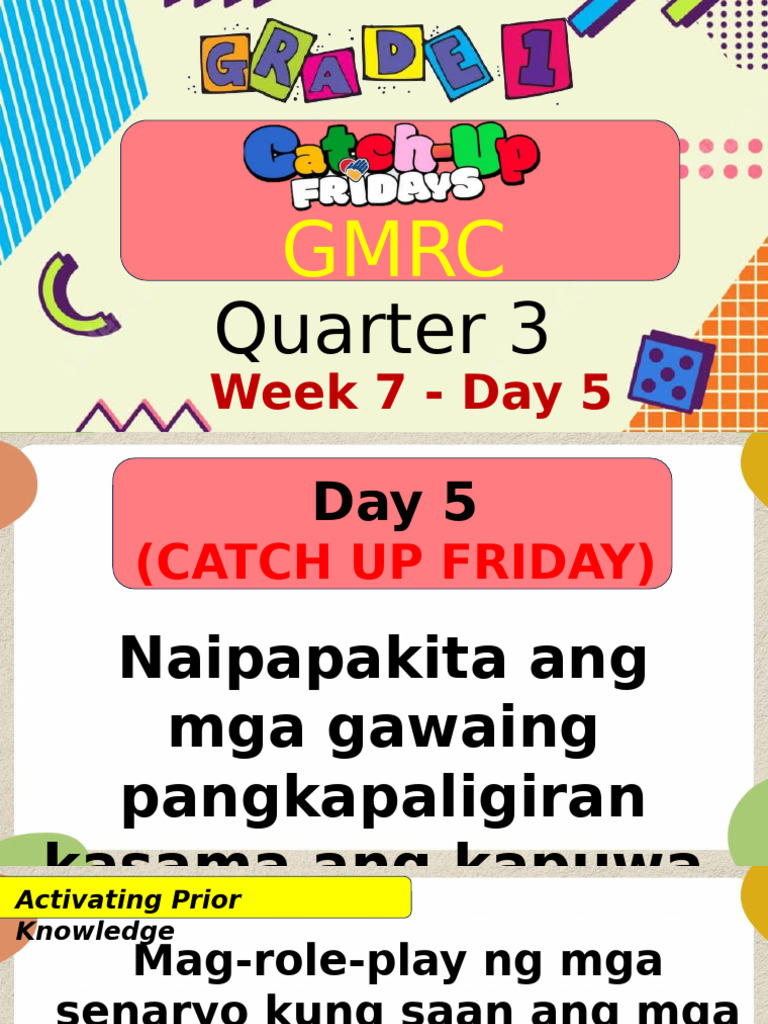 Gr1-Catch Up GMRC | PDF