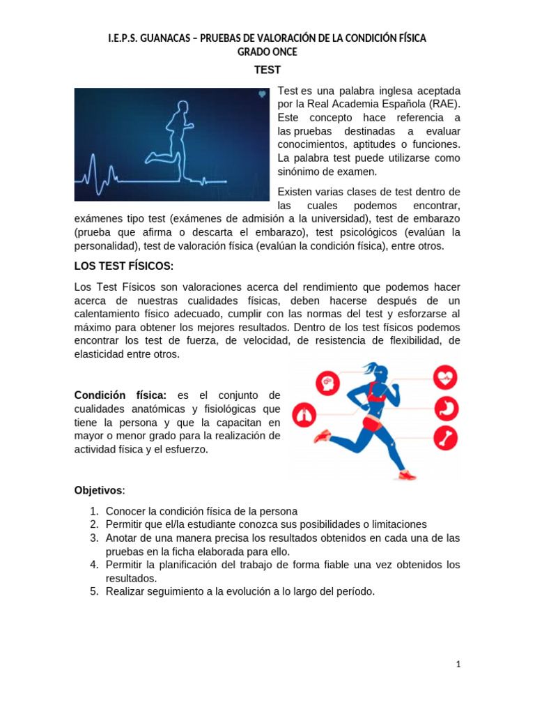 Concepto de Test y Clases de Test | PDF