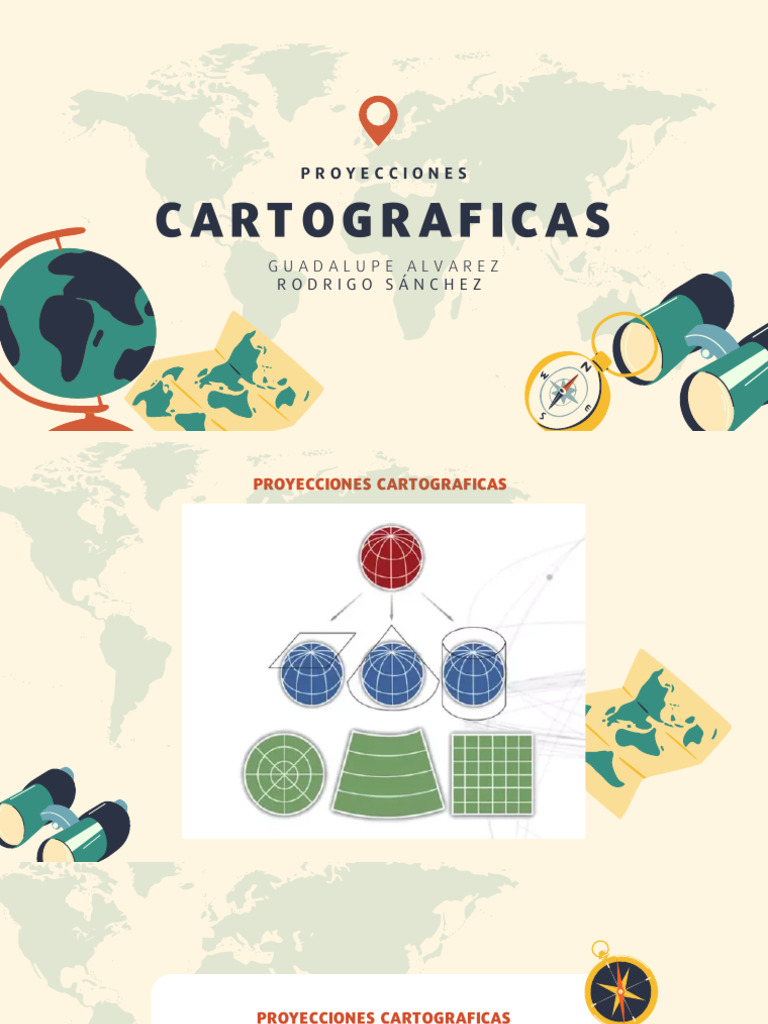 Proyecciones Cartográficas Esenciales | PDF