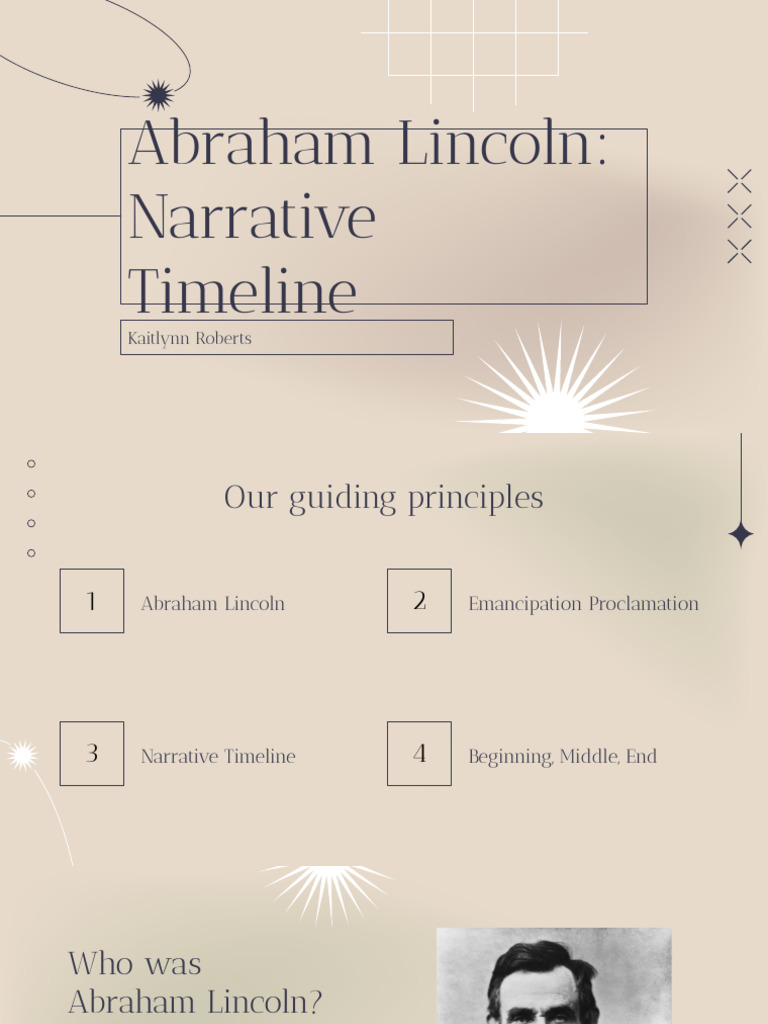 Abraham Lincoln's Emancipation Timeline | PDF | Abraham Lincoln ...