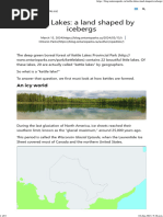 Glacial Map of Ohio | PDF | Glacier | Pleistocene