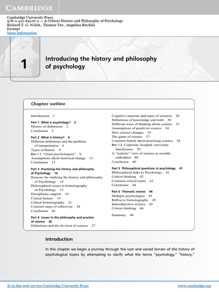 Introduction To General Psychology | PDF | Psychology | Mind