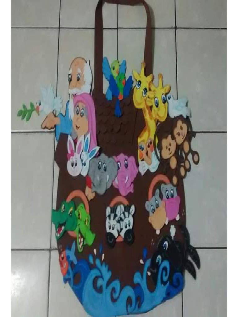 Molde Arca de Noé - EVA - Erica Rangel - 230420 - 144704 | PDF