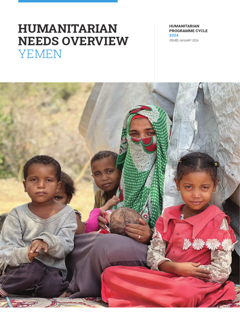 Yemen Humanitarian Needs Overview 2024 | PDF | Drought | Climate Change