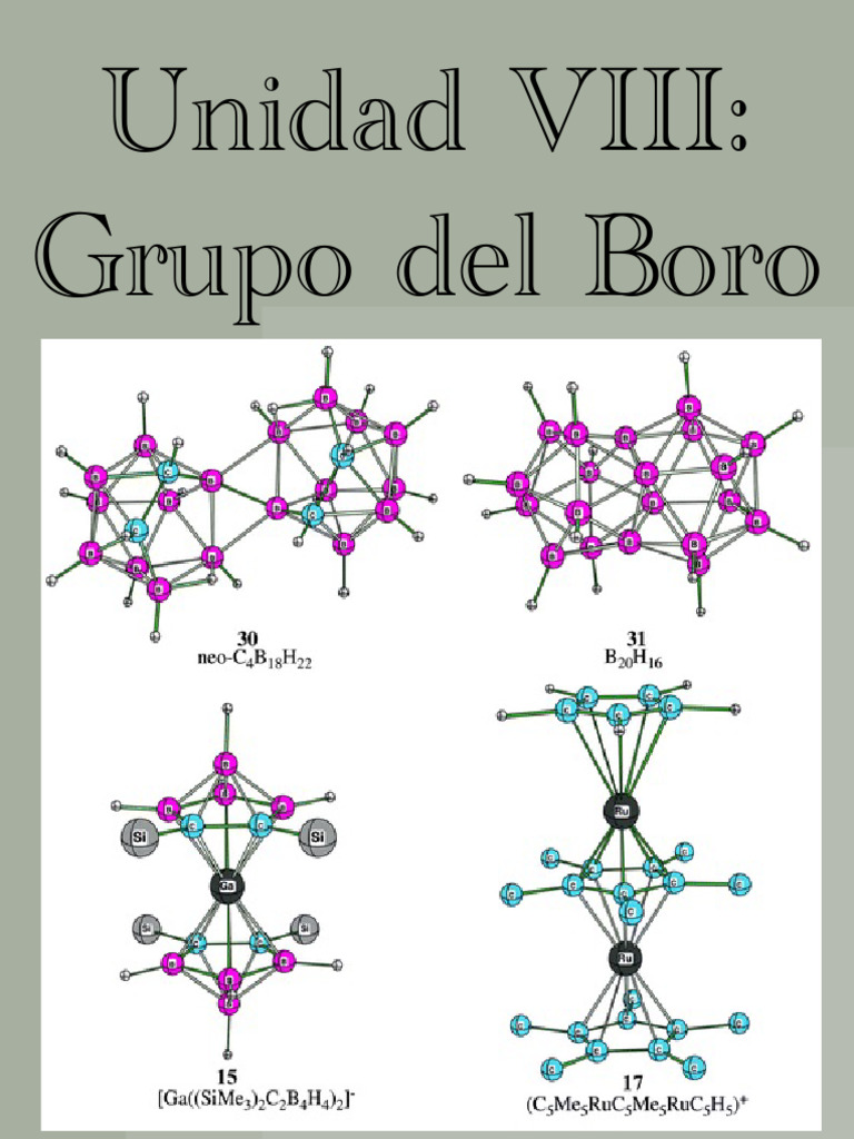 Grupo Del Boro | PDF | Sustancias químicas | Ciencias fisicas