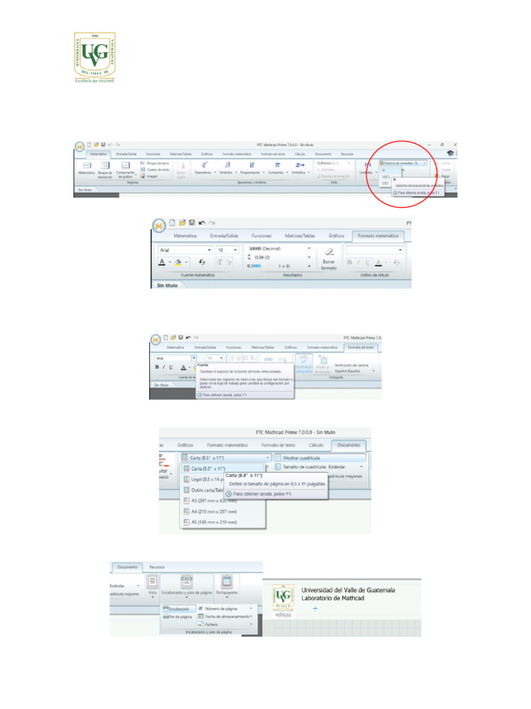 01-GUIA MATHCAD- FORMATO | PDF