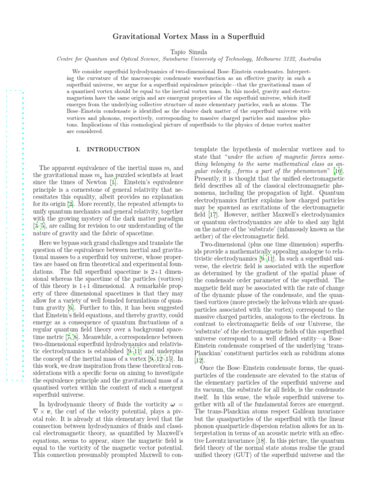 2001.03302v1 | PDF | Field (Physics) | General Relativity