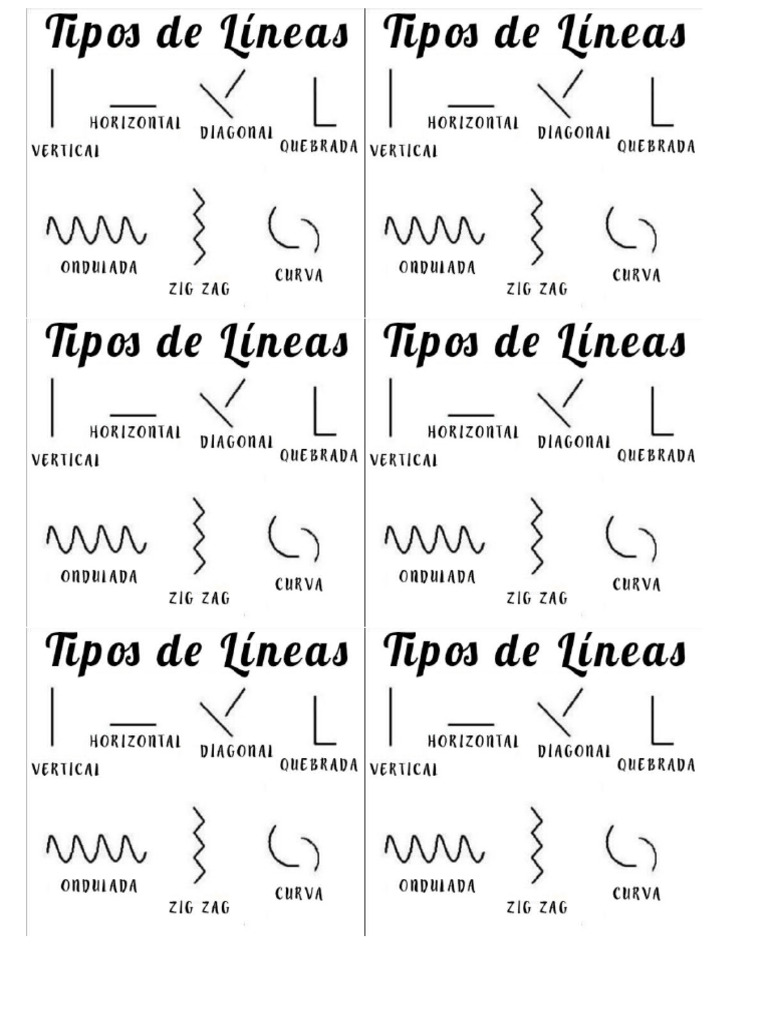 Tipos De Lineas Pdf 5066
