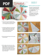 Two-Toned Pillowcase Project Plan | PDF