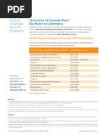 CPA Ontario CPA PEP Schedules | PDF | Certified Public Accountant