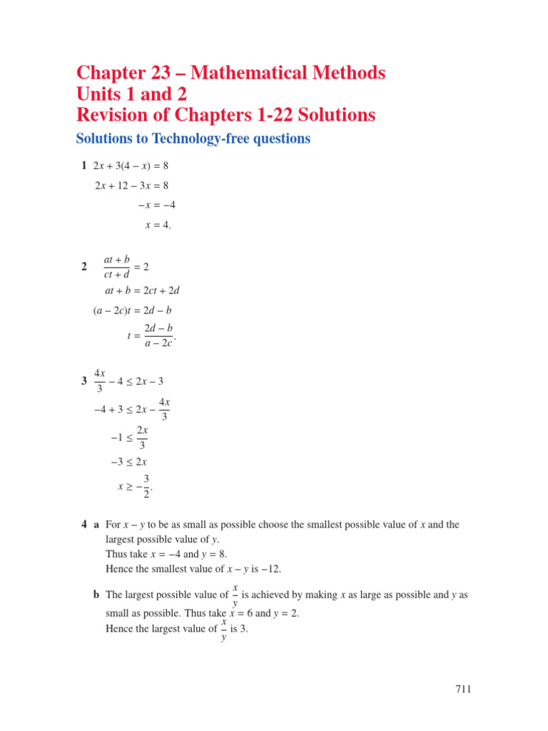 Chapter 23 Revision of Chapters 1-22 | PDF | Curve | Tangent