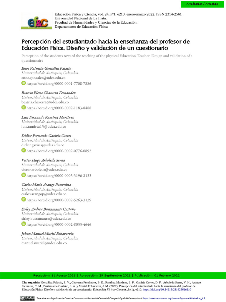 EFy Ce 210 | PDF | Evaluación | Maestros