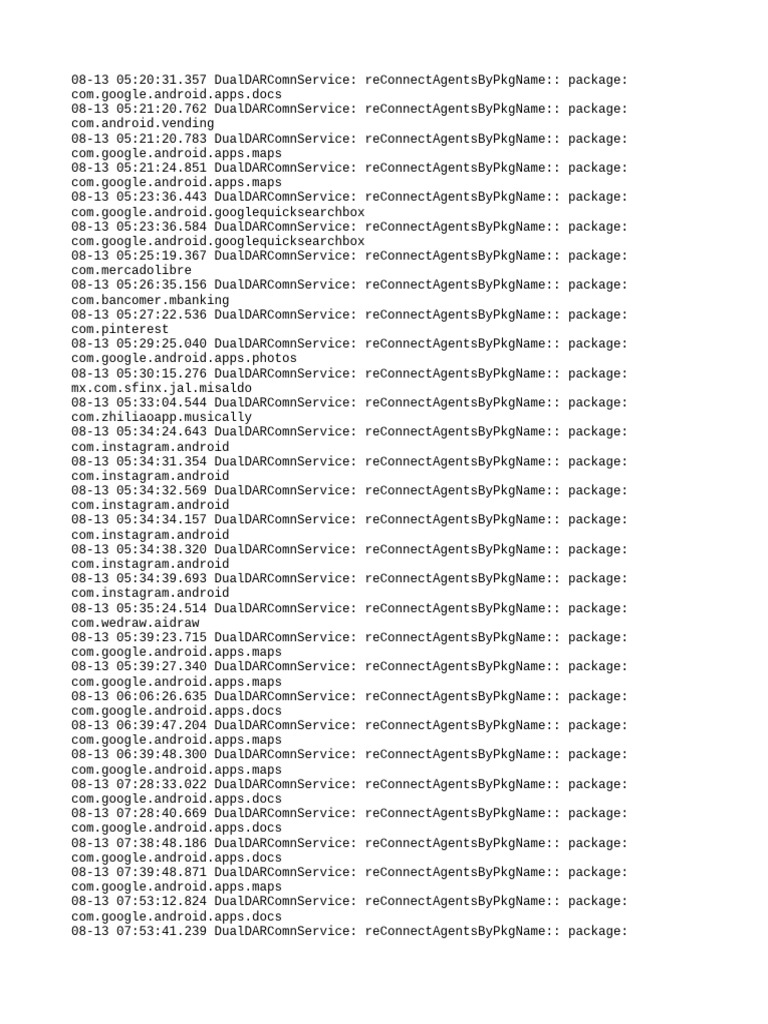 ddar_fw_log | PDF | Mobile Computers
