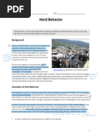 CommonLit - Herd Behavior | PDF | Herd | Behavior