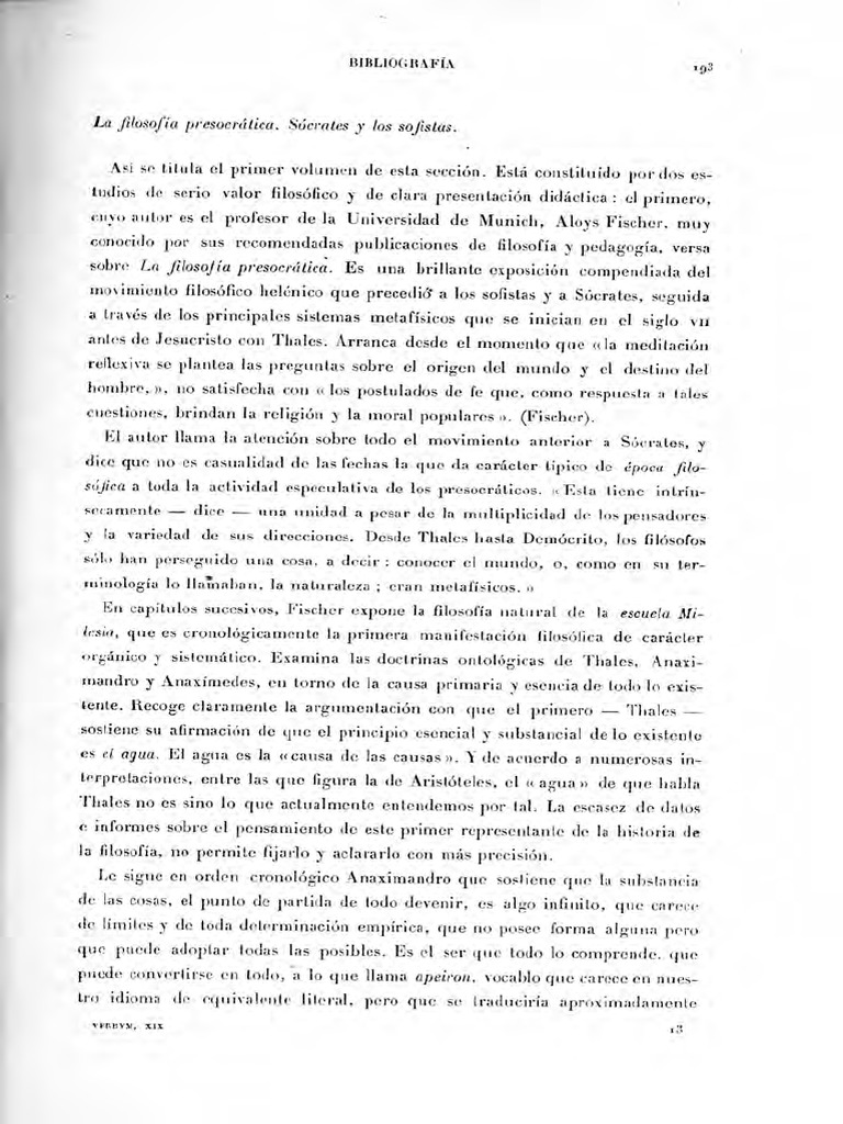 filosofía-presocrática | PDF