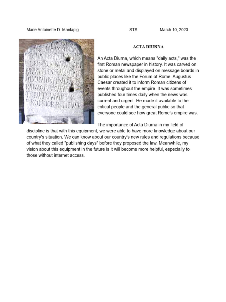 Sts Manlapig Output | PDF