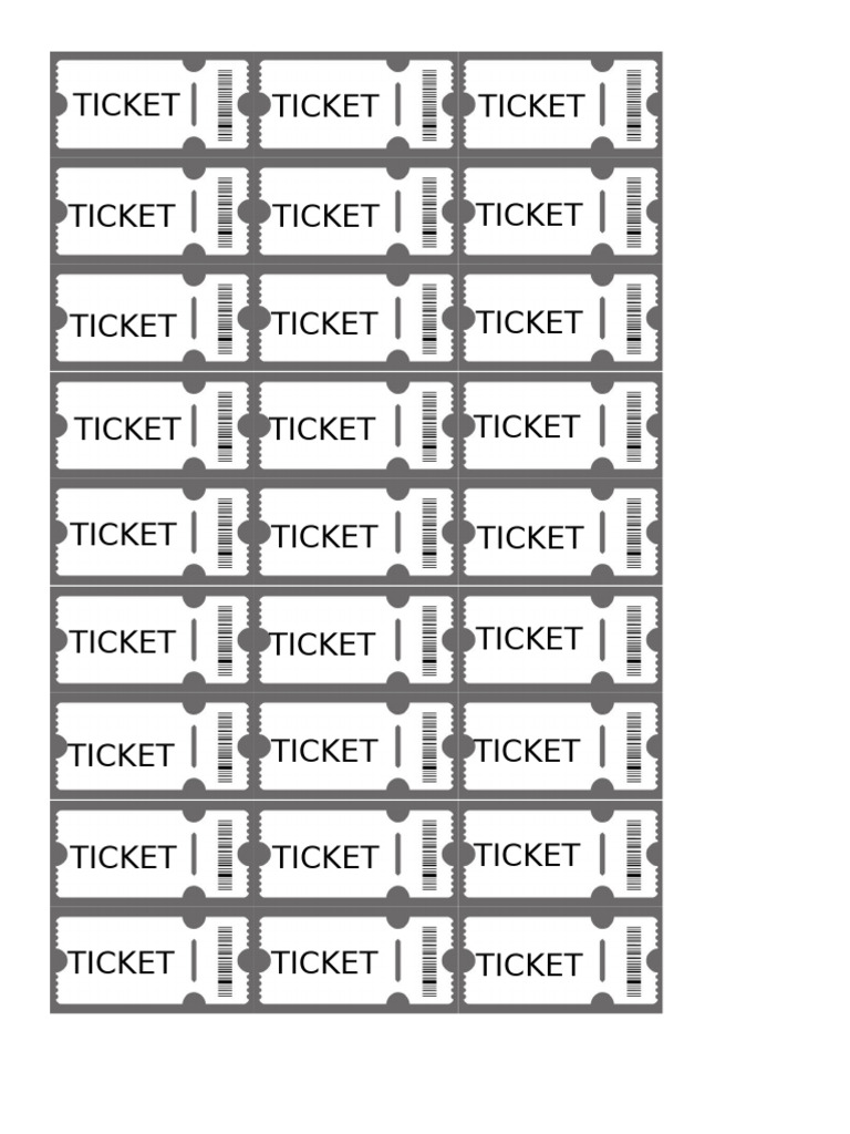 TICKETS | PDF