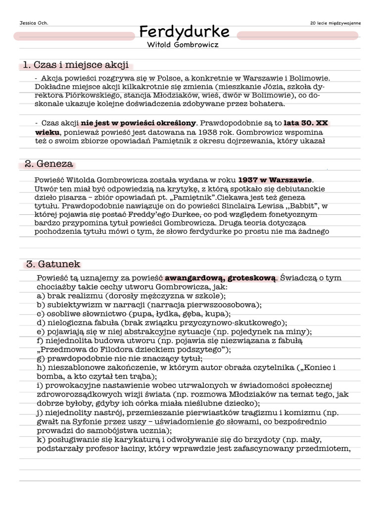 Ferdydurke 5ge | PDF