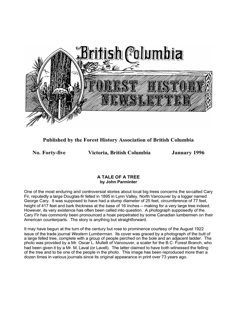 01 1 Tale Tree | PDF | Douglas Fir | Sequoia Sempervirens
