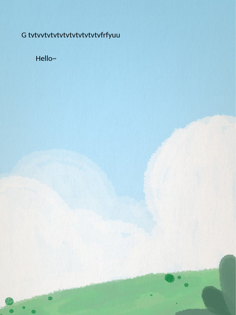 Cartoon Simple Letter Paper-WPS Office24 | PDF