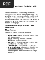 Police Vocabulary and Terminology Guide | PDF | Juvenile Delinquency ...