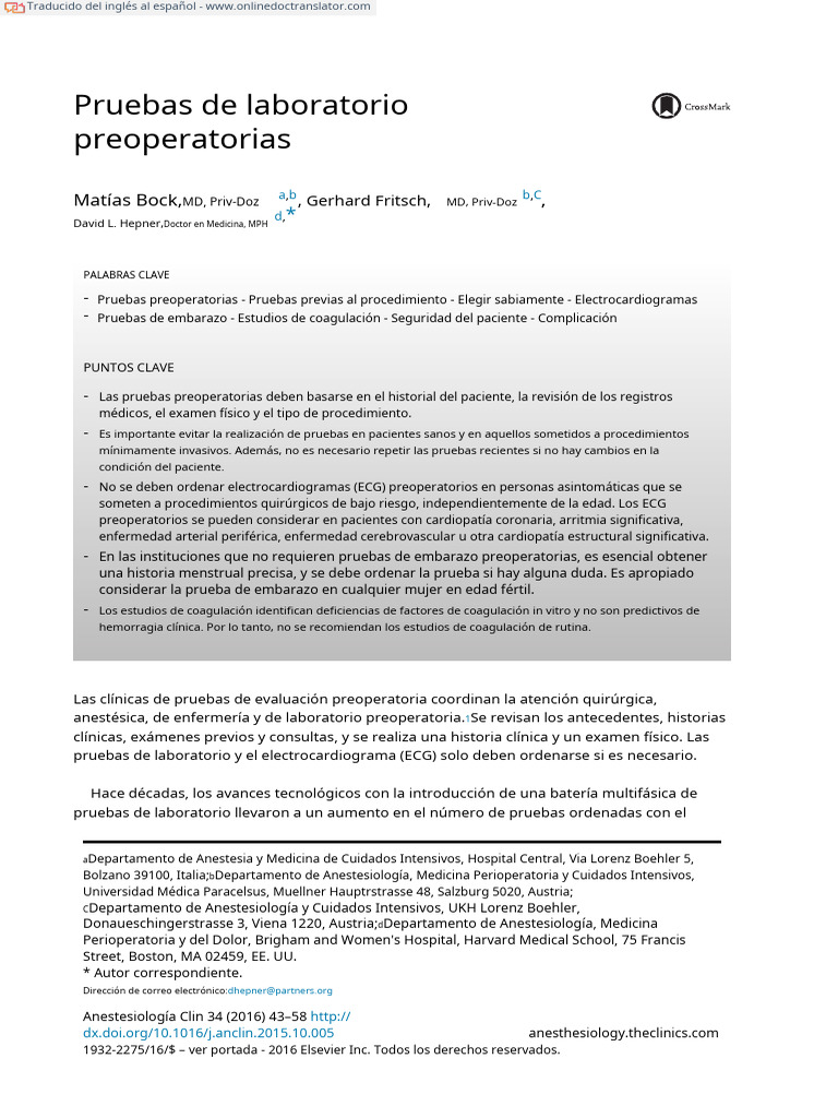 Pruebas de Laboratorio | PDF | Insuficiencia cardíaca | Enfermedades ...
