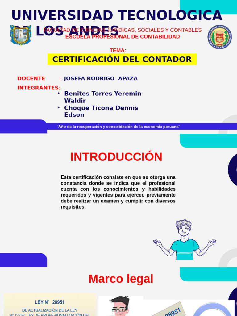 Certificación del Contador: Requisitos y Beneficios | PDF