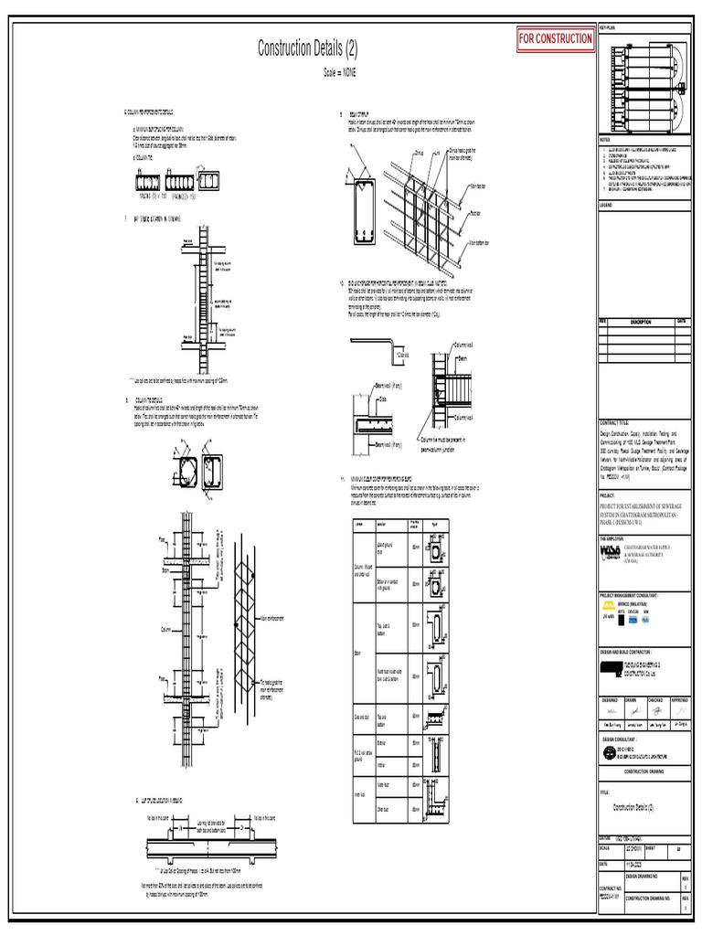 01 Construction Details(3)-General Specification-2 | PDF | Materials ...