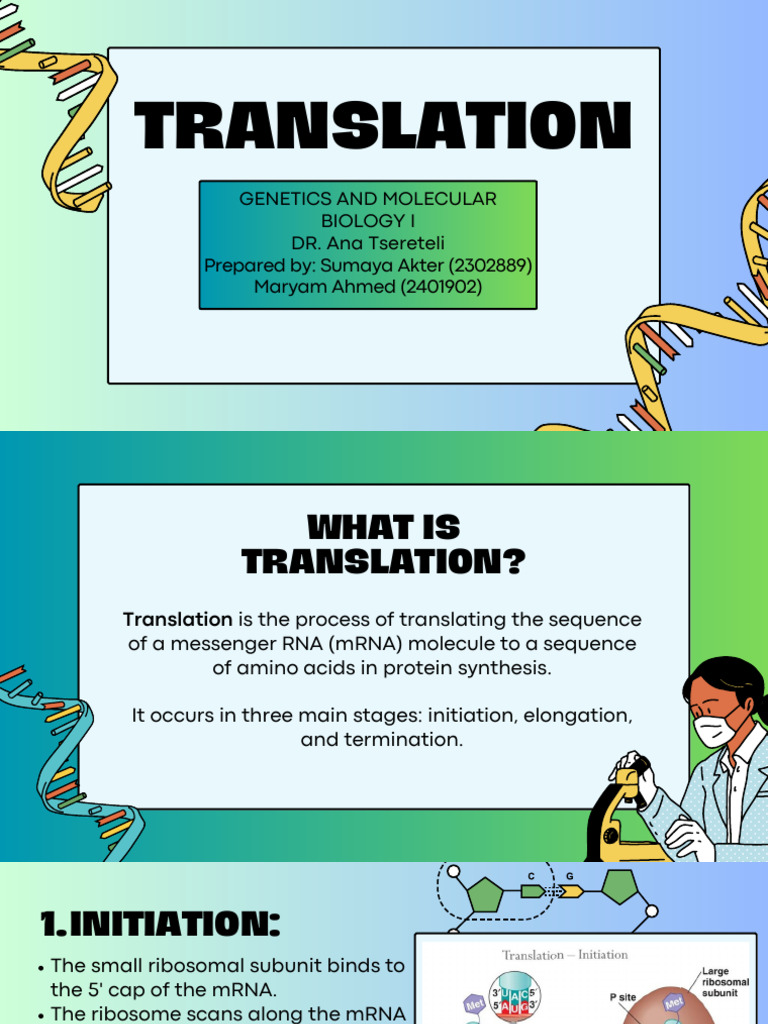 Understanding Translation in Biology | PDF | Translation (Biology ...