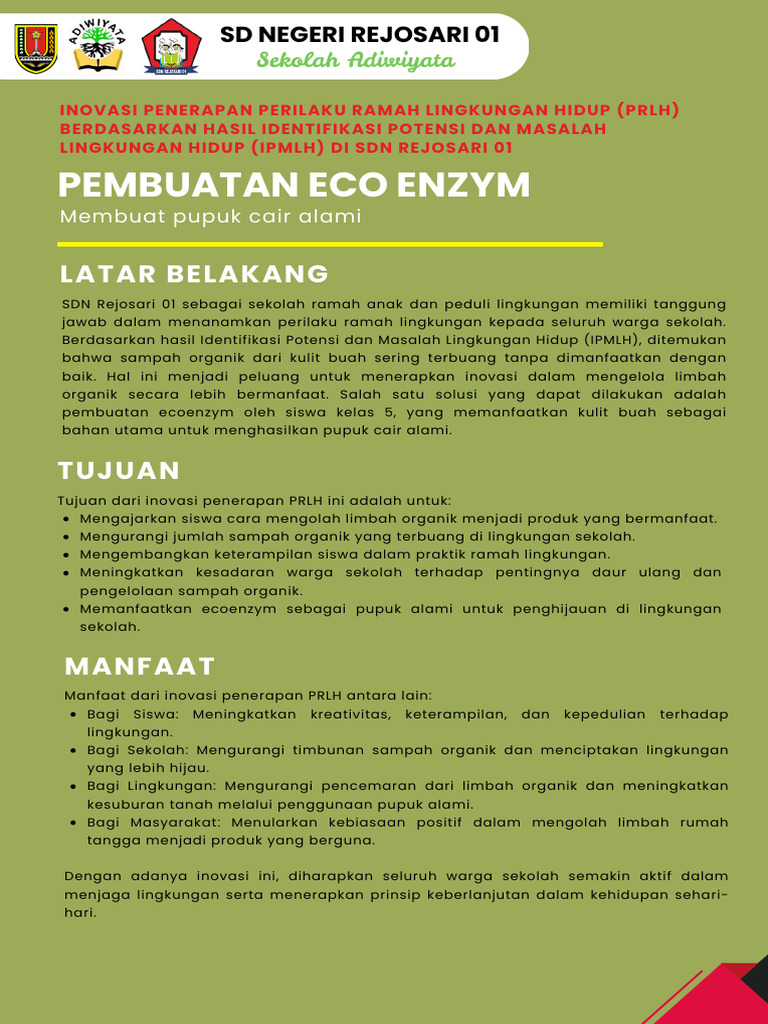 Pembuatan Eco Enzym | PDF