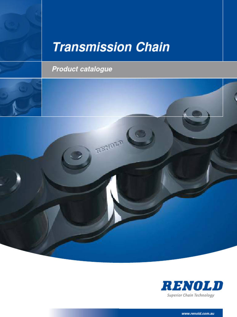 Renold Transmission Chain Catalogue | PDF | Stainless Steel | Wear