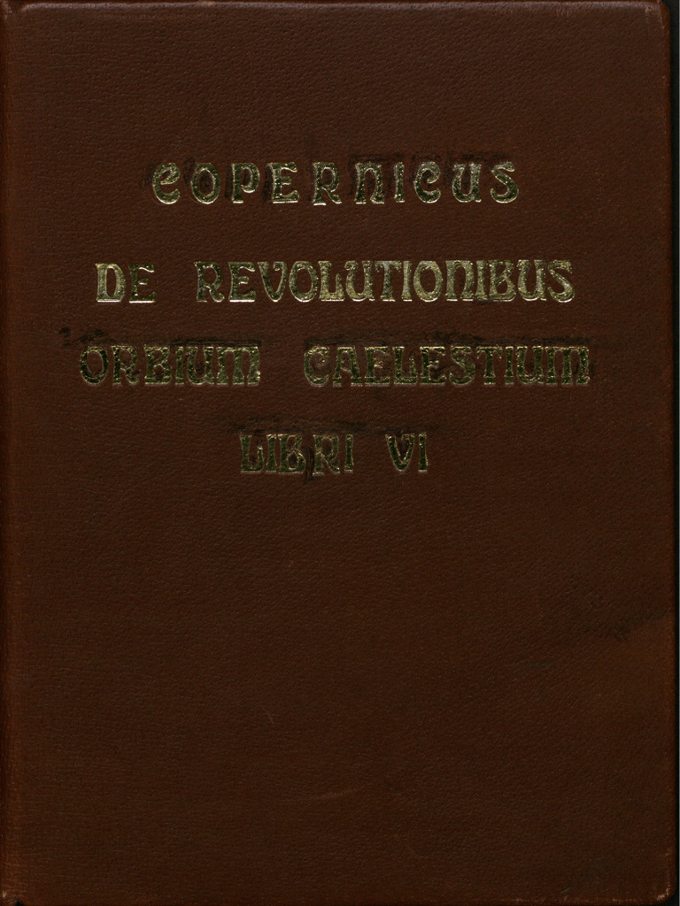 copernicus_De revolutionibus orbium cœlestium libri VI | PDF