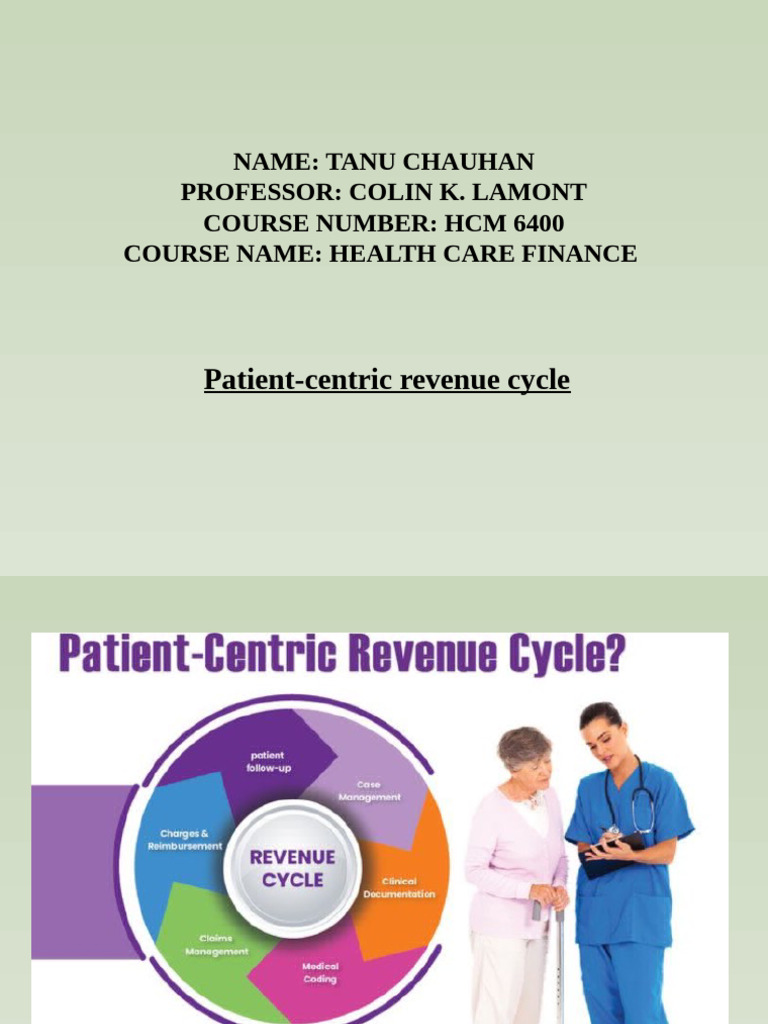 Presentation Revenue Cycle | PDF | Patient | Electronic Health Record
