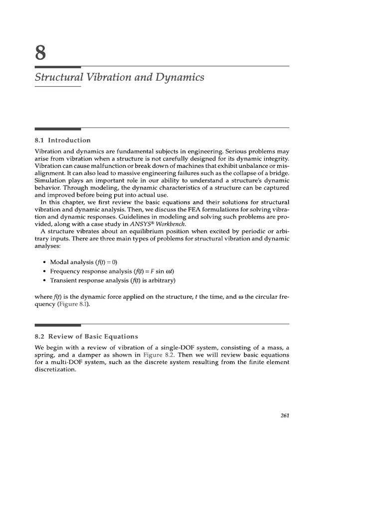 Structural Vibration and Dynamics | PDF