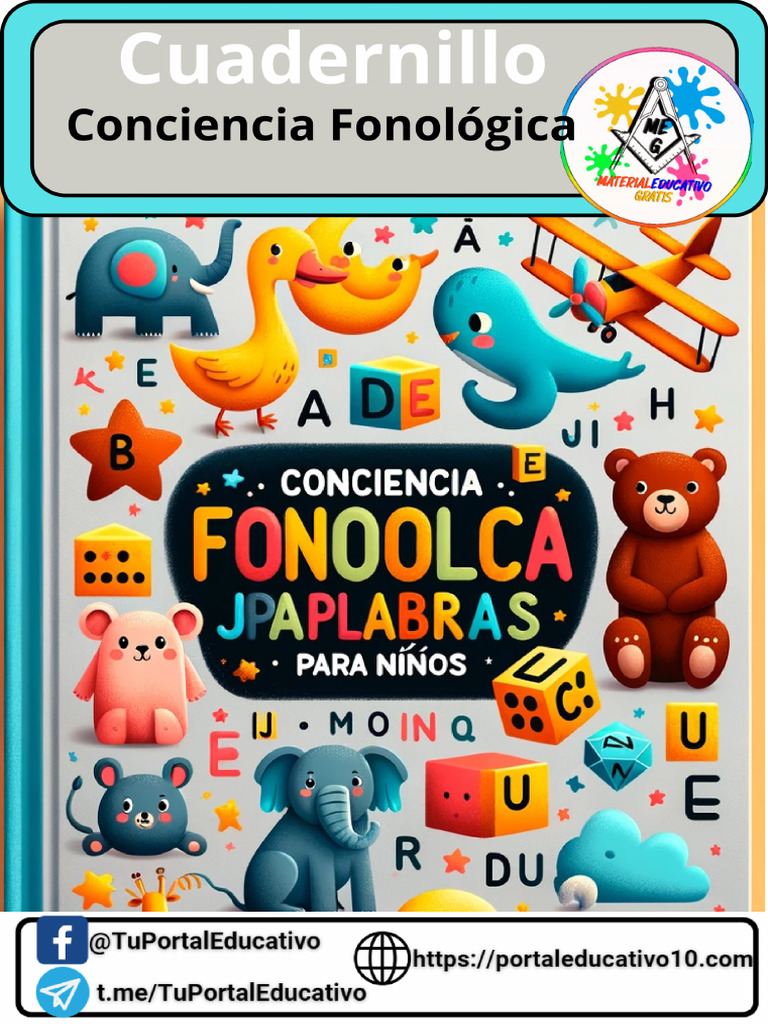 Descubre La 'Conciencia Fonológica' Juego de Palabras para Niños ...