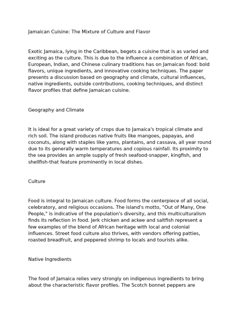 International Research Paper | PDF | Cuisine | Foods