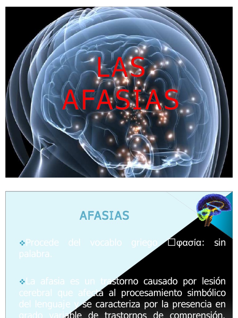AFASIAS | PDF | Afasia | Ct Scan