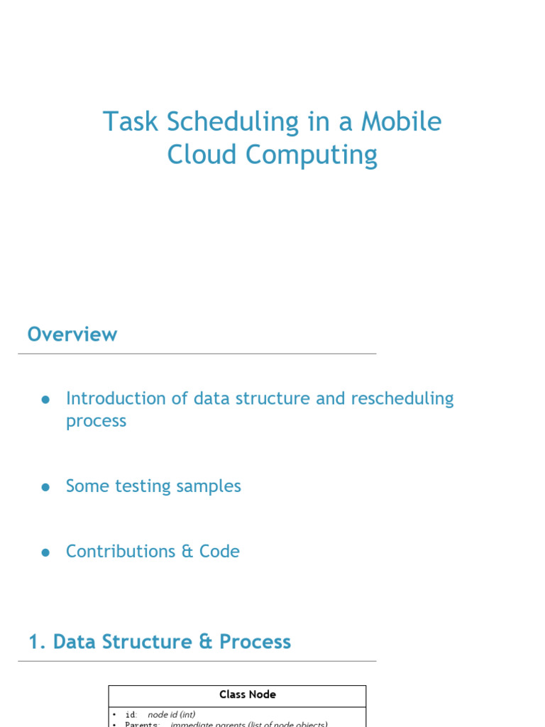 Task Scheduling | PDF | Scheduling (Computing) | Theoretical Computer Science