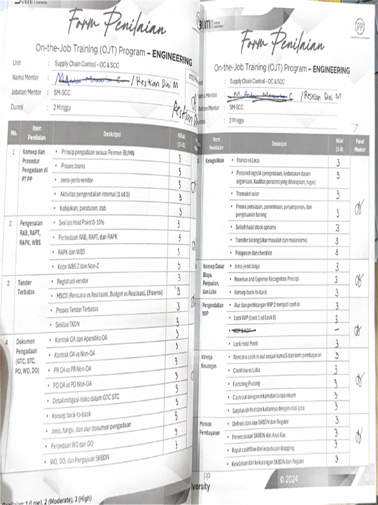 Ario Wicaksono - OC & SCC - SCC | PDF