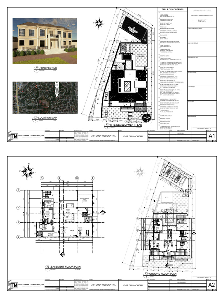 La-Vista-Project - (Architectural) | PDF | Basement | Building Engineering