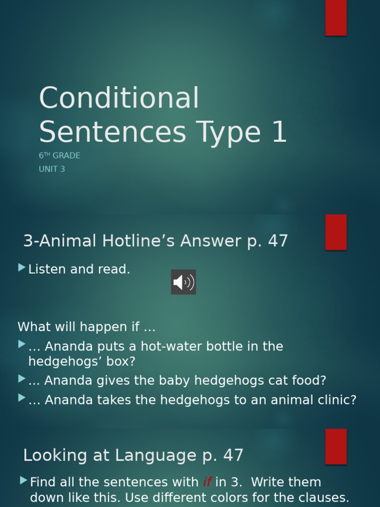 3-Conditional Type 1 | PDF