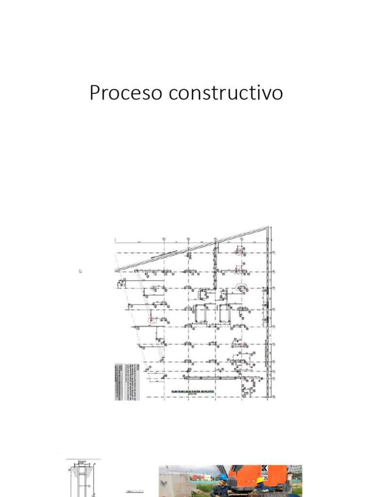 Proceso Constructivo de La Cimentación | PDF