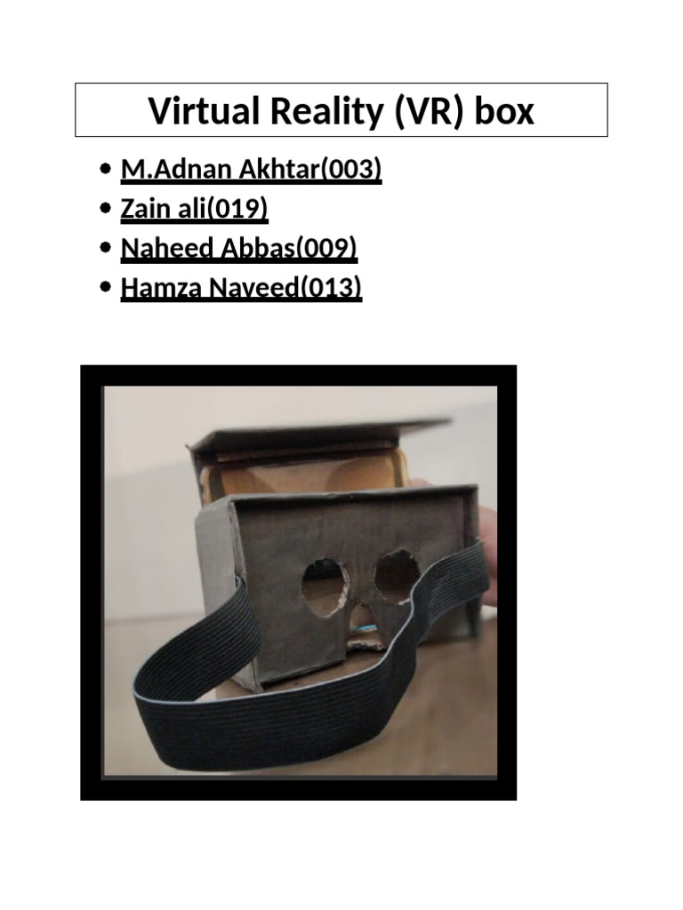 Virtual Reality | PDF