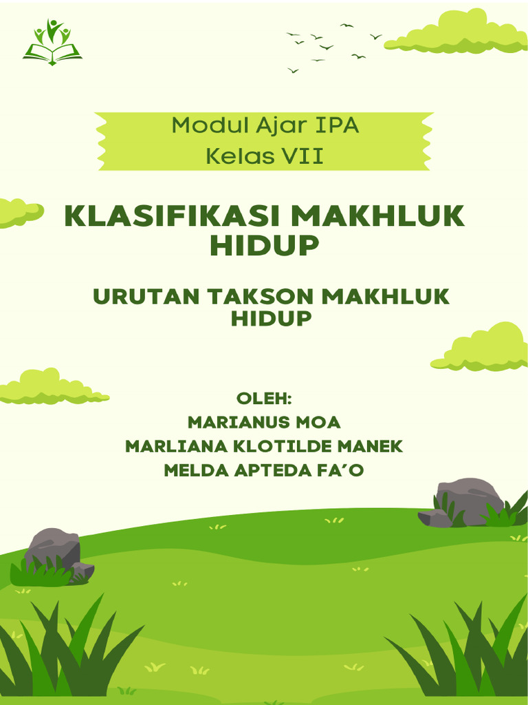 Modul Ajar Urutan Takson Makhluk Hidup | PDF