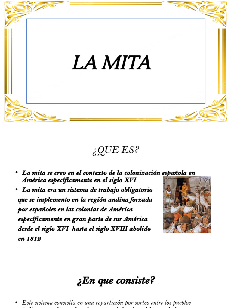 Mita e Indigenas | PDF