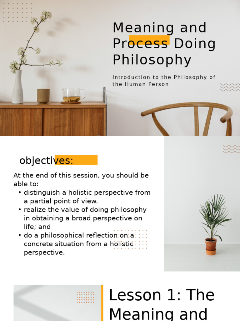q1 Lesson 1 - Doing Philosophy | PDF | Plato | Reason