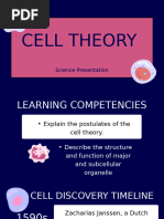 Cell Theory Timeline | PDF